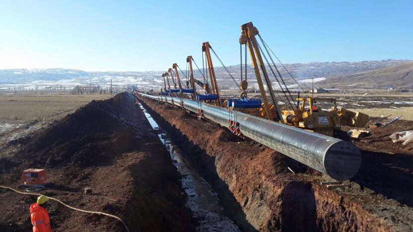TANAP - Trans Anatolian Natural Gas Pipeline - News - SU-YAPI Engineering & Consulting Inc.